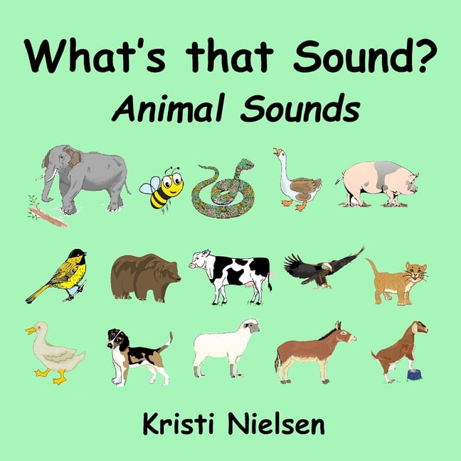 What's That Sound?: Animal Sounds, (Paperback) - Walmart.com