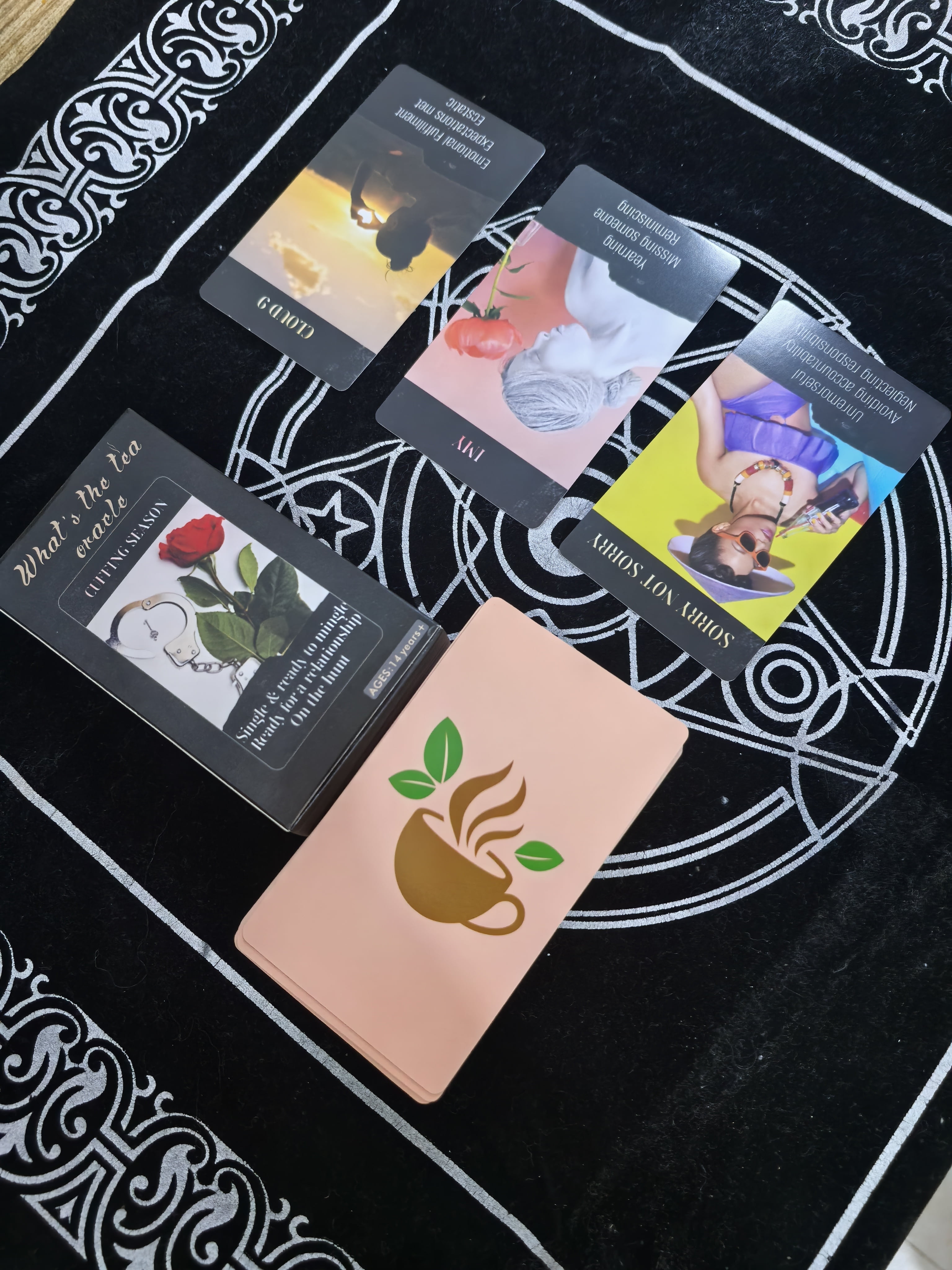 What's The Tea Oracle Cards Cuffing Season Fortune Telling Prophecy ...