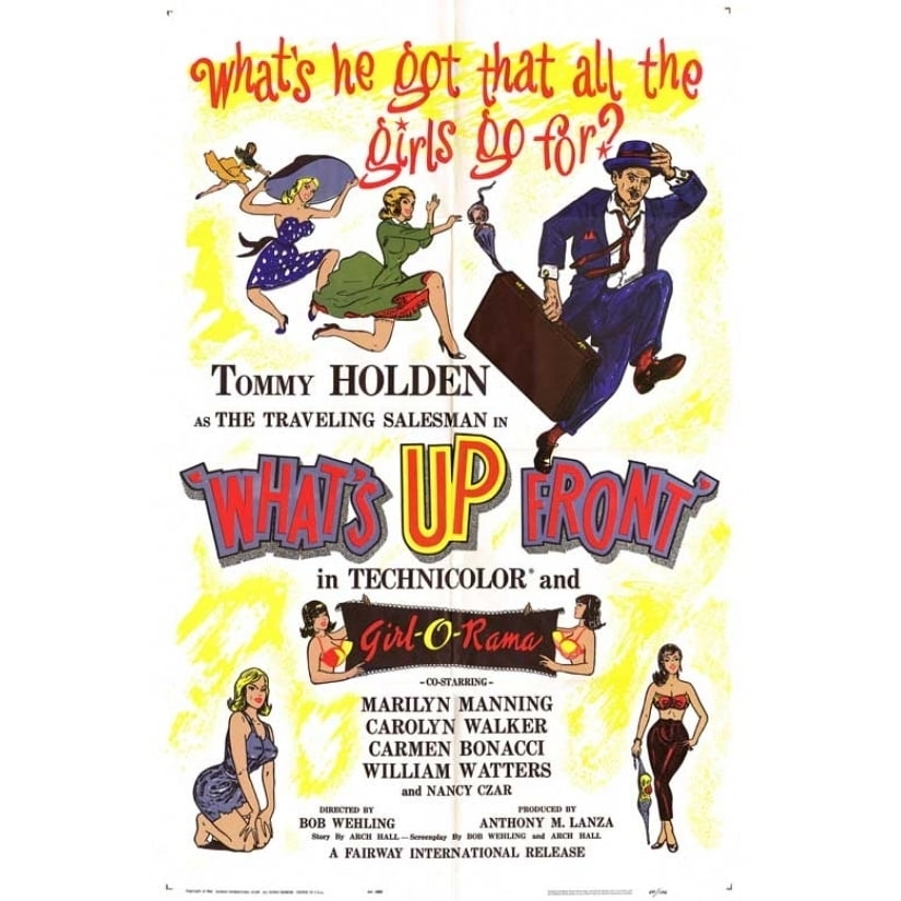 What's Up Front Movie Poster (11 x 17) - Item # MOVIB83204 - Walmart.com