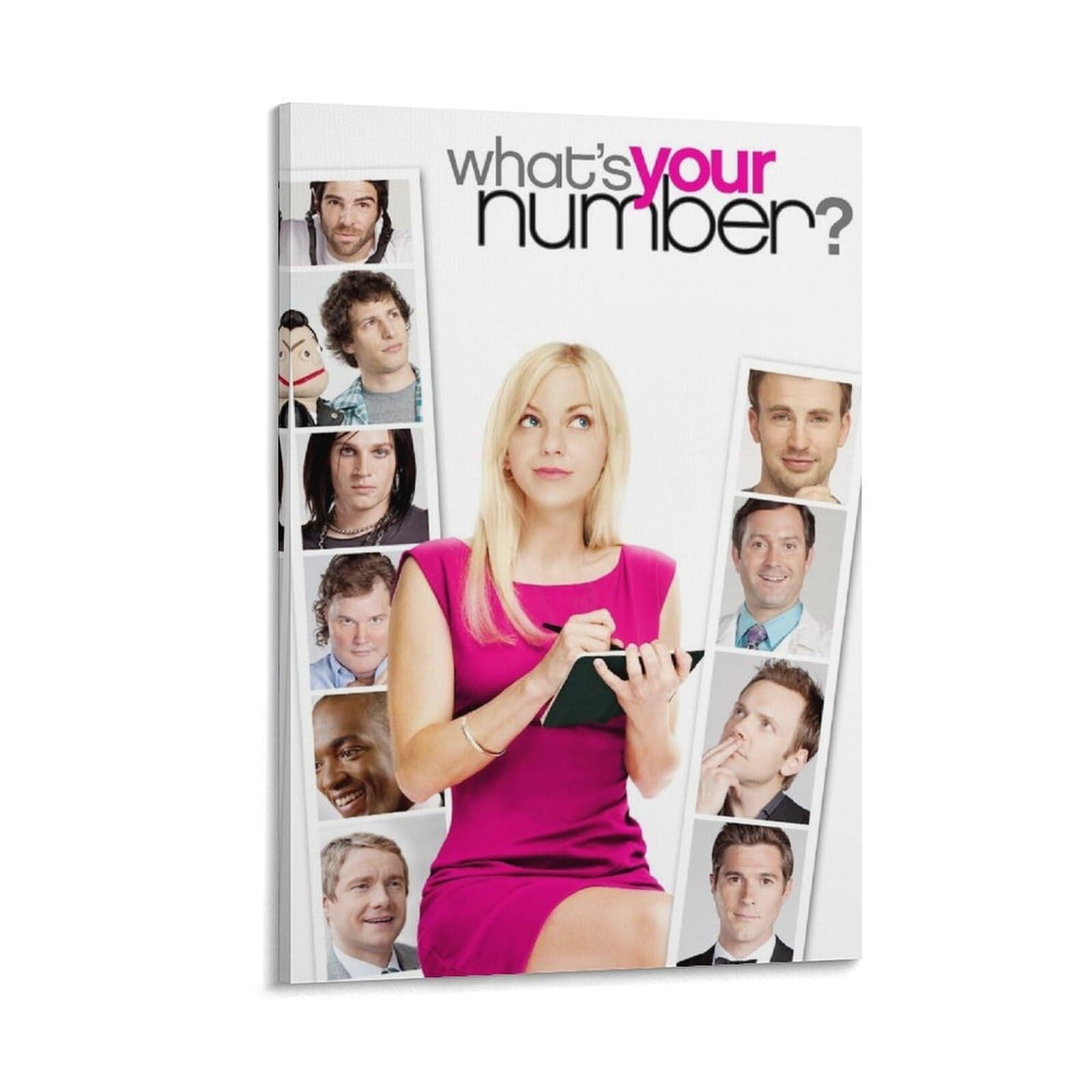 What's Your Number Movie Poster 1 Poster Decorative Painting Canvas ...