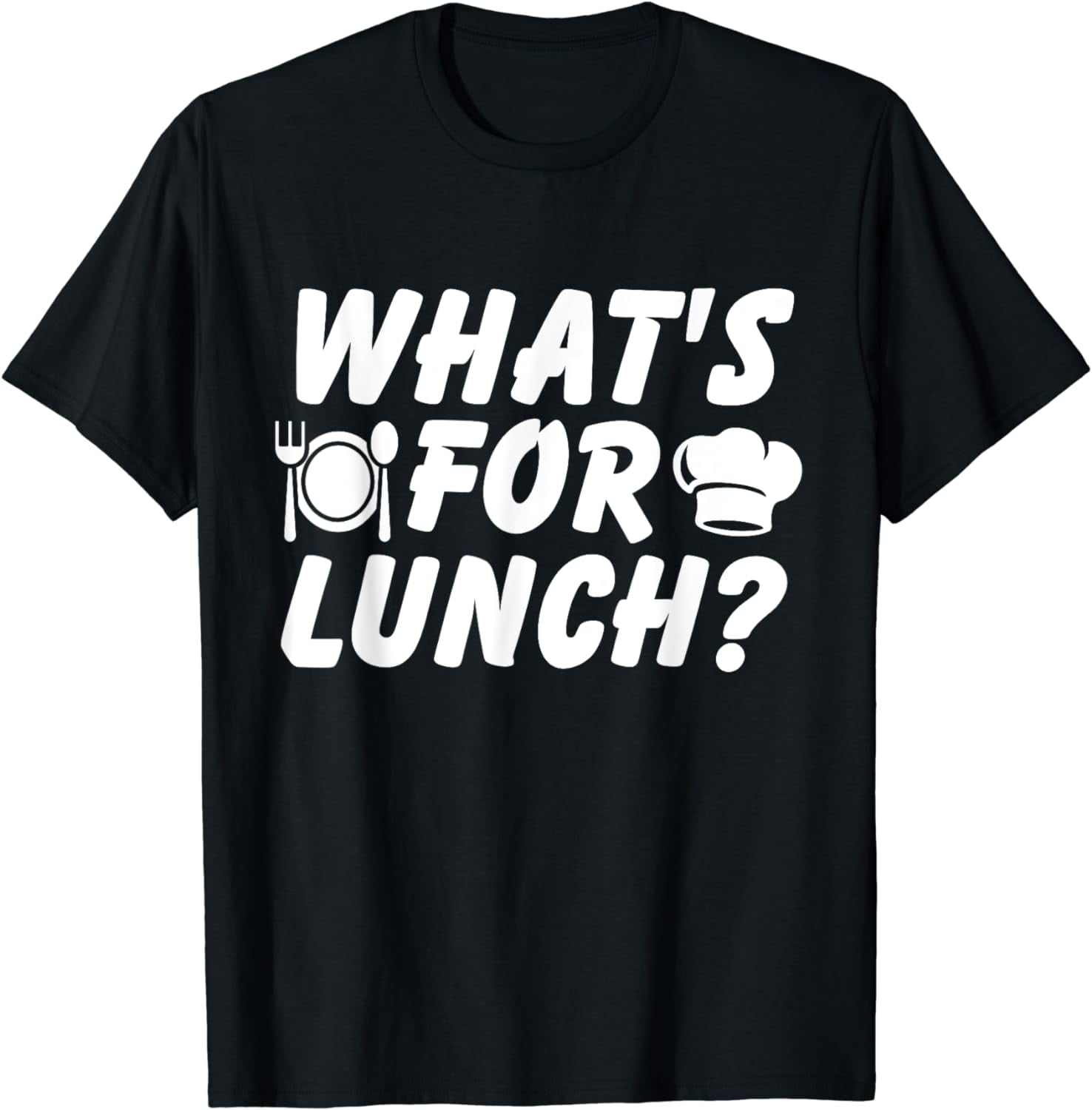 Whats For Lunch Design Funny Lunch Lady Cafeteria Worker T Shirt