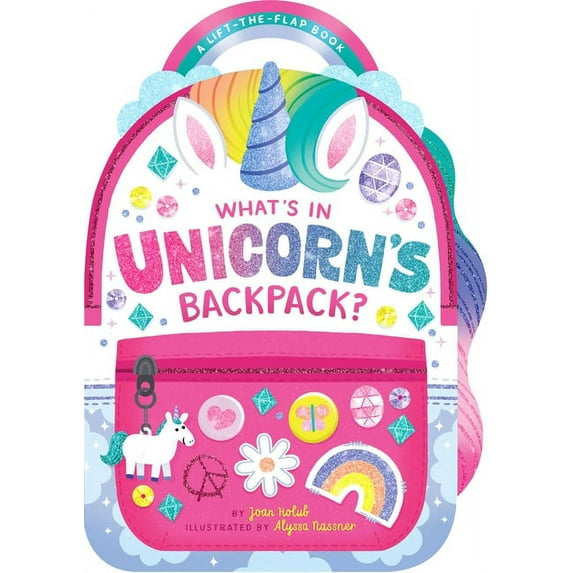 What's in Unicorn's Backpack? : A Lift-the-Flap Book (Board book ...
