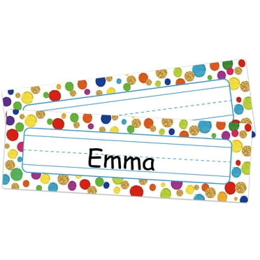 WaaHome 36PCS Name Plates for Student Desks, Desk Name Plates for ...
