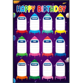 WhatSign Birthday Chart for Classroom - Outer Space Birthday Calendar ...