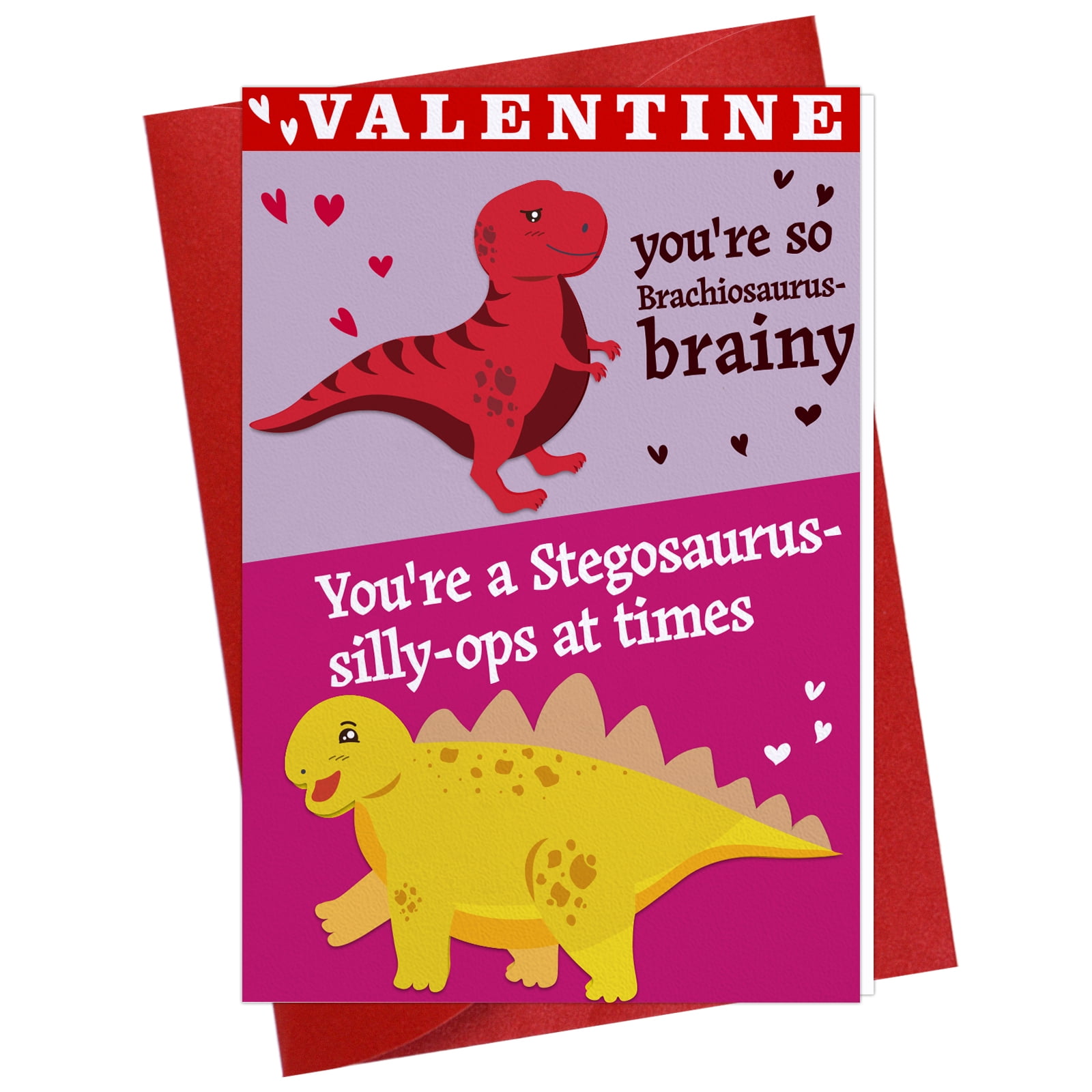 WhatSign Dinosaur Valentines Card for Husband Happy Dino-Bright Day ...