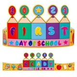 WhatSign First Day of School Crown Craft Kits 24Pcs Back to School ...