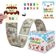 Birthday Money Box for Cash Gift Surprise Money Gift Boxes for Kids ...