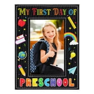 WaaHome My First Day of Kindergarten Picture Frame 2023 First Day of ...