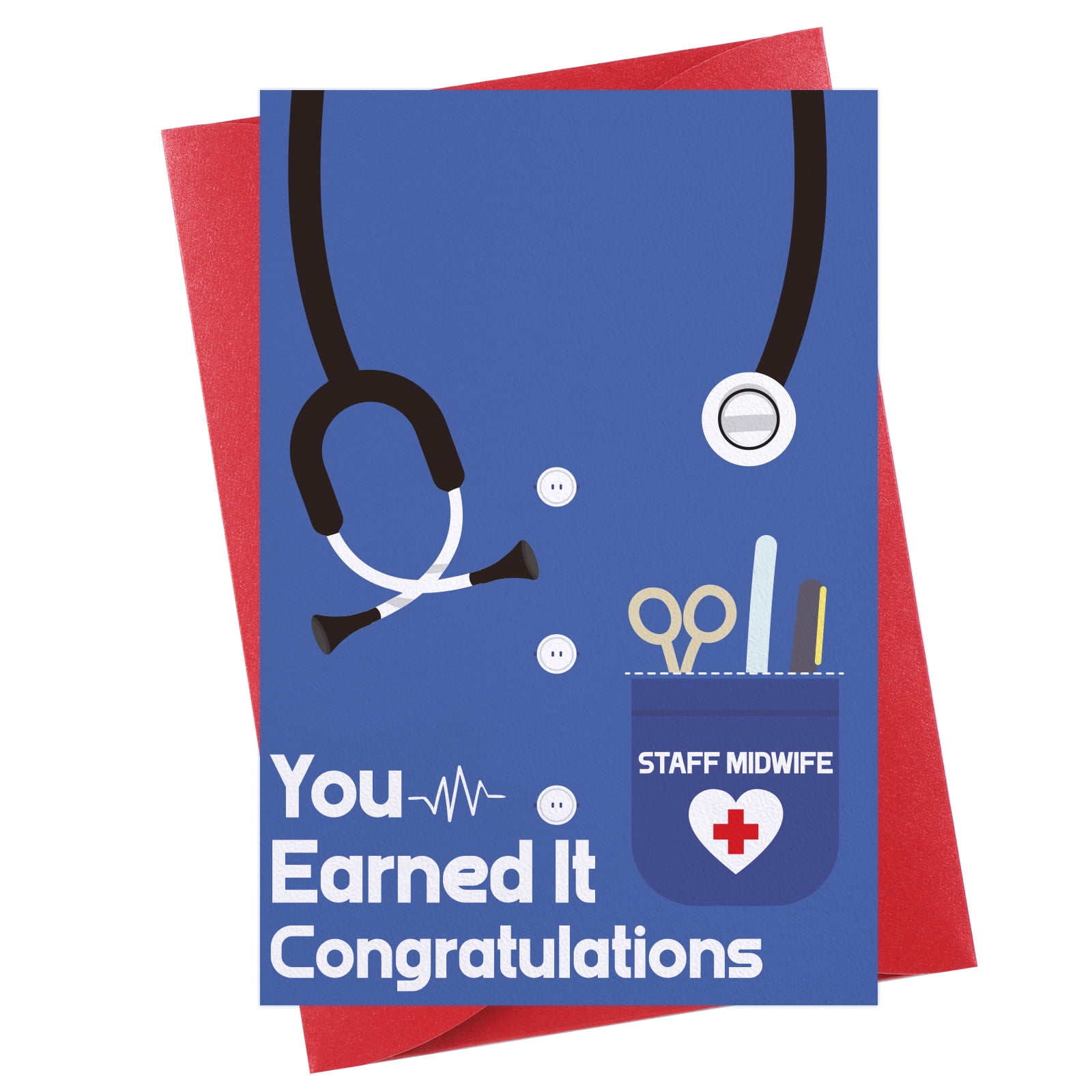 WhatSign Nurse Graduation Card for Her Him You Earned It Nurse ...