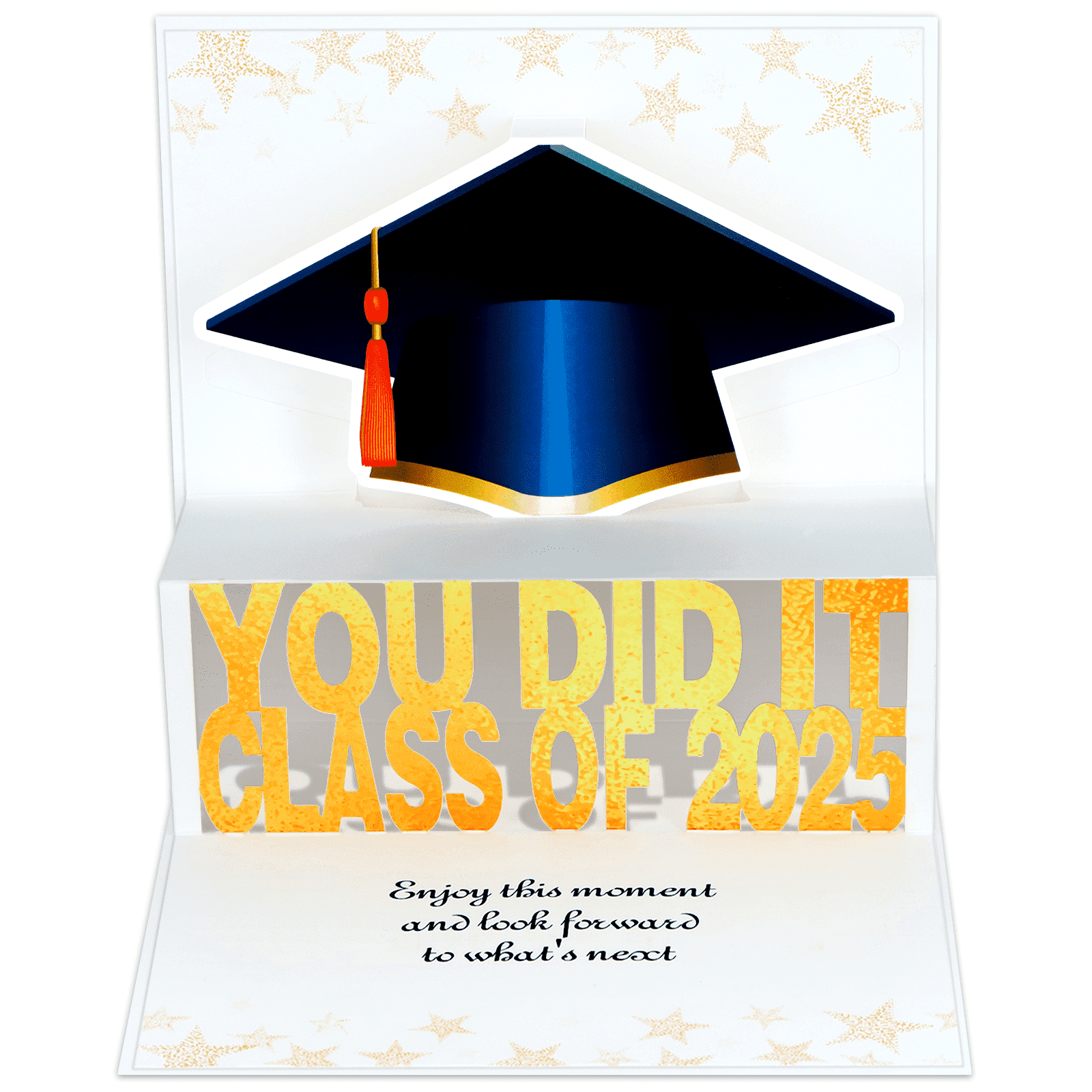 WhatSign Pop Up Graduation Cards - 2025 High School College 3D ...