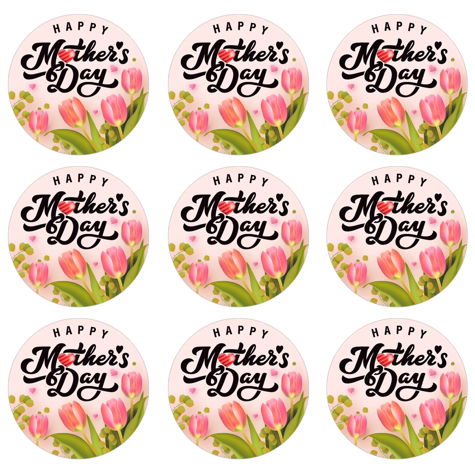 WhatSign Tulip Mothers Day Stickers 1.5 WhatSign Tulip Mothers Day Stickers 1.5
