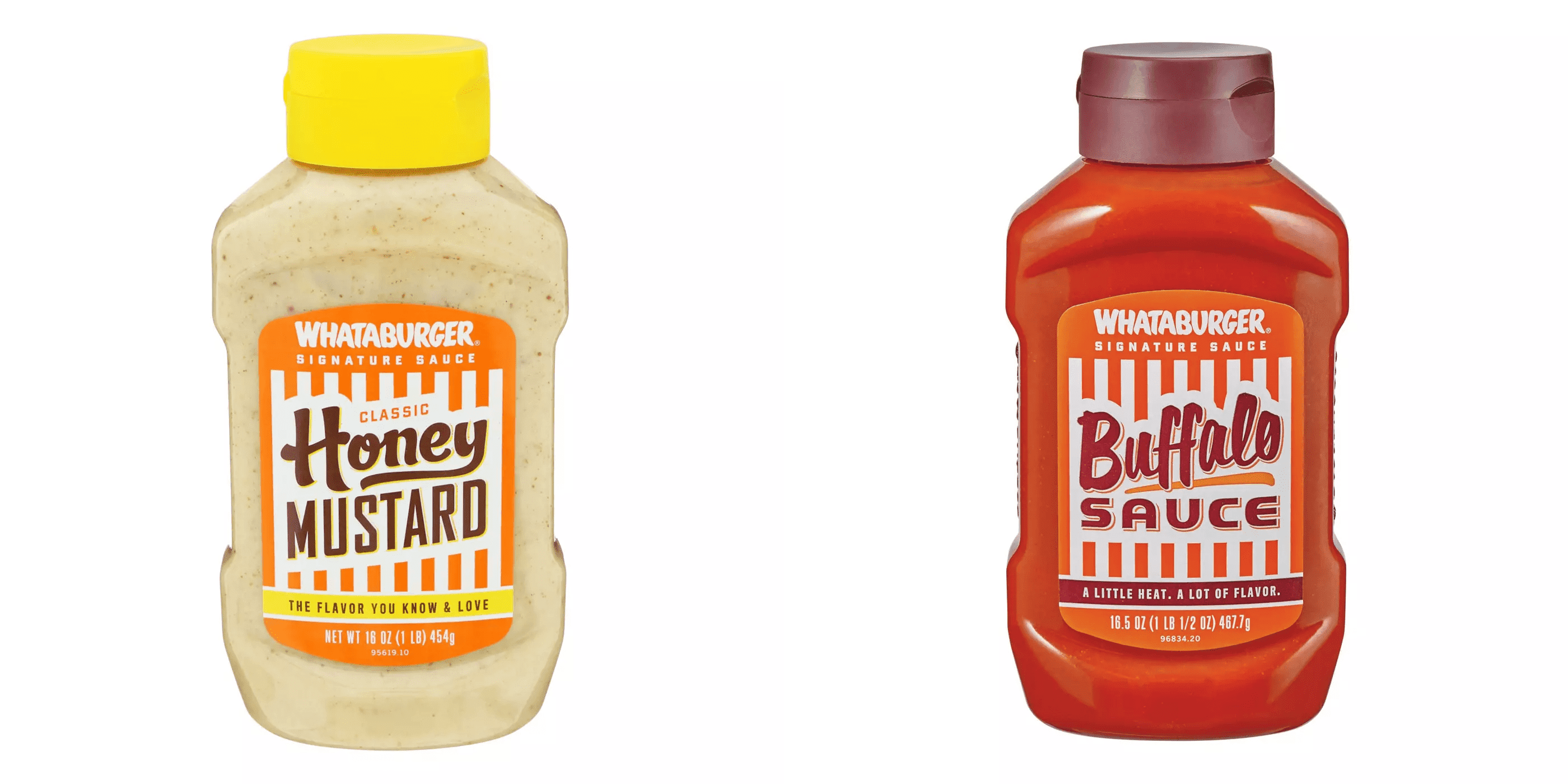 Whataburger Buffalo Sauce, 16.5 oz Whataburger Classic Honey Mustard ...