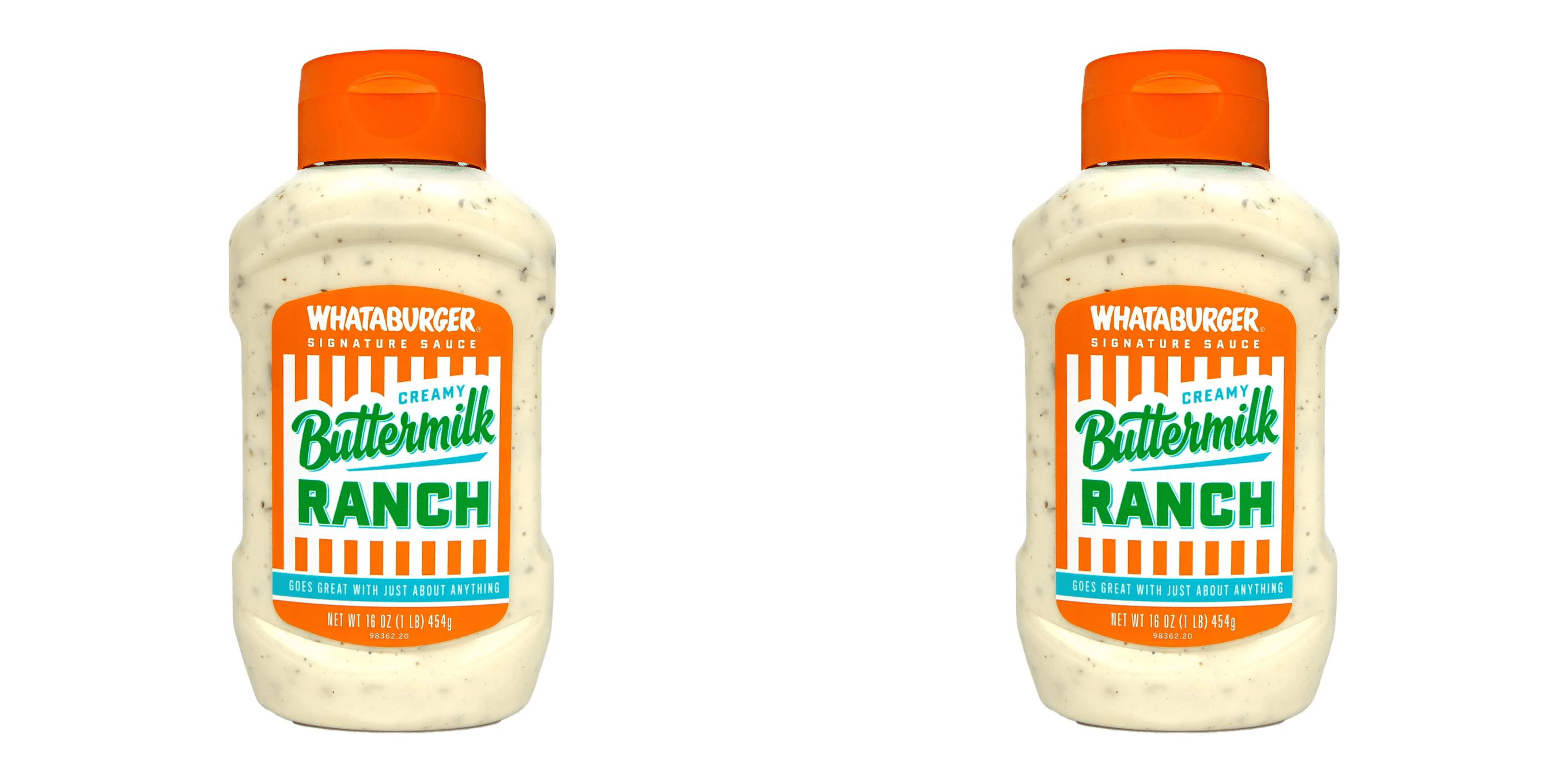 Whataburger Creamy Buttermilk Ranch, 16 oz pack of 2 - Walmart.com
