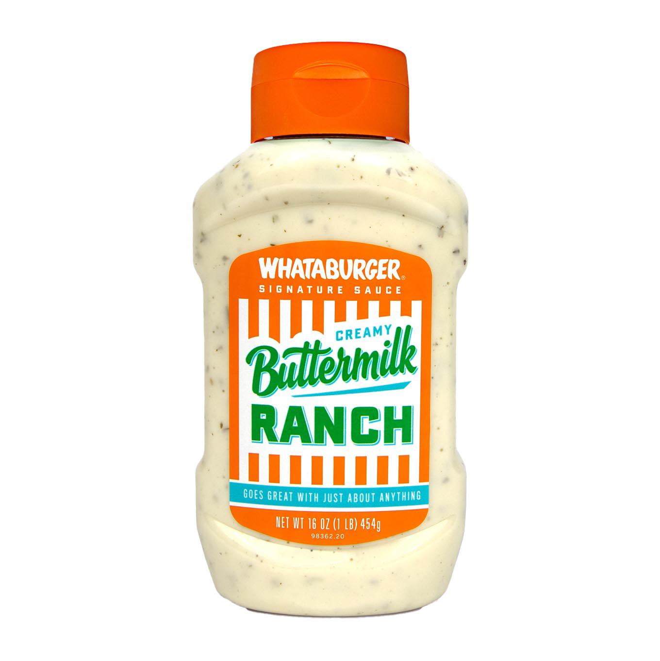 Whataburger Creamy Buttermilk Ranch, 16 oz - Walmart.com