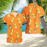 Whataburger Funy Hawaiian Shirt - Walmart.com