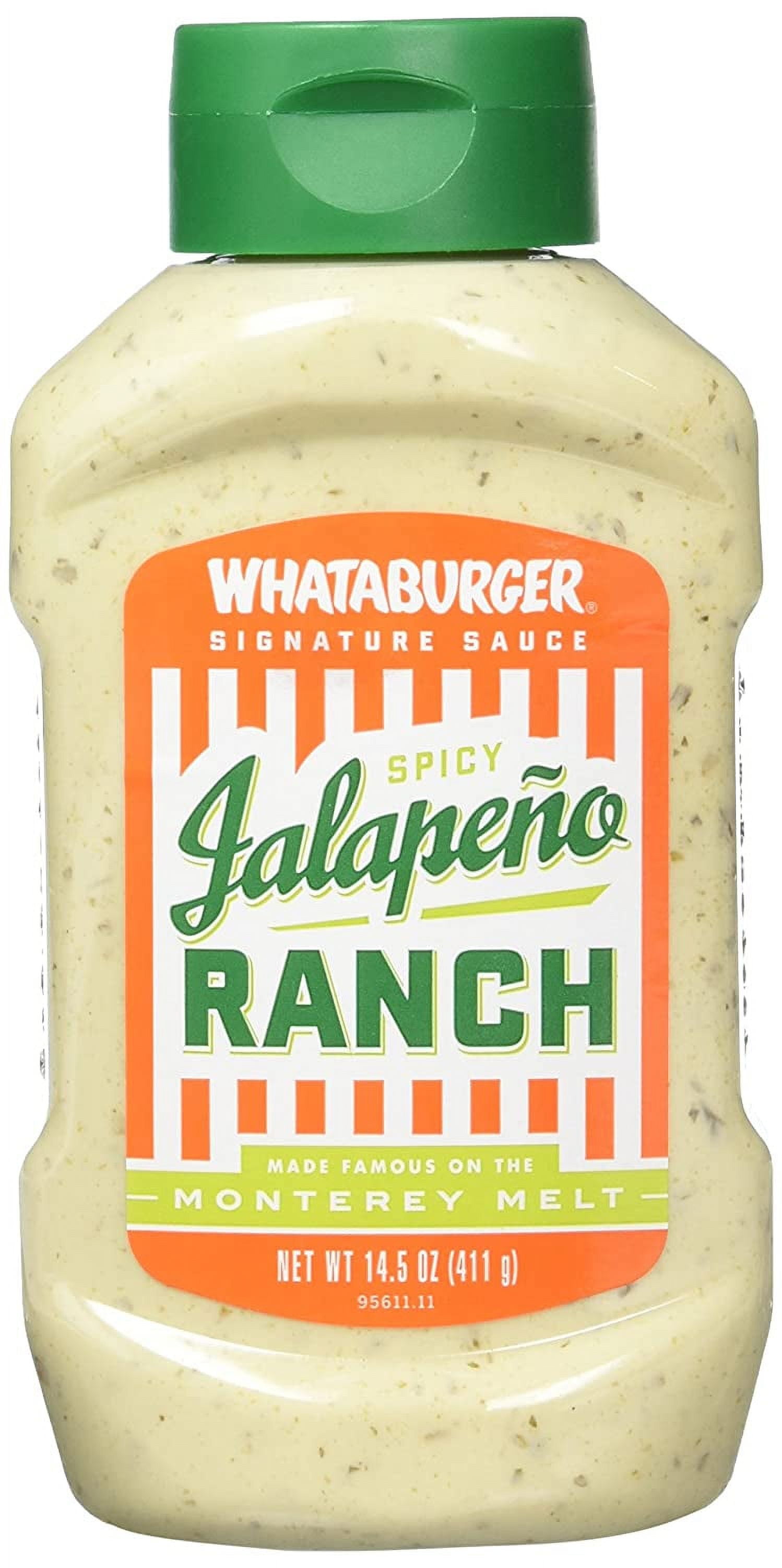 Whataburger Jalapeno Spicy Ranch, 14.5oz, 1 bottle - Walmart.com