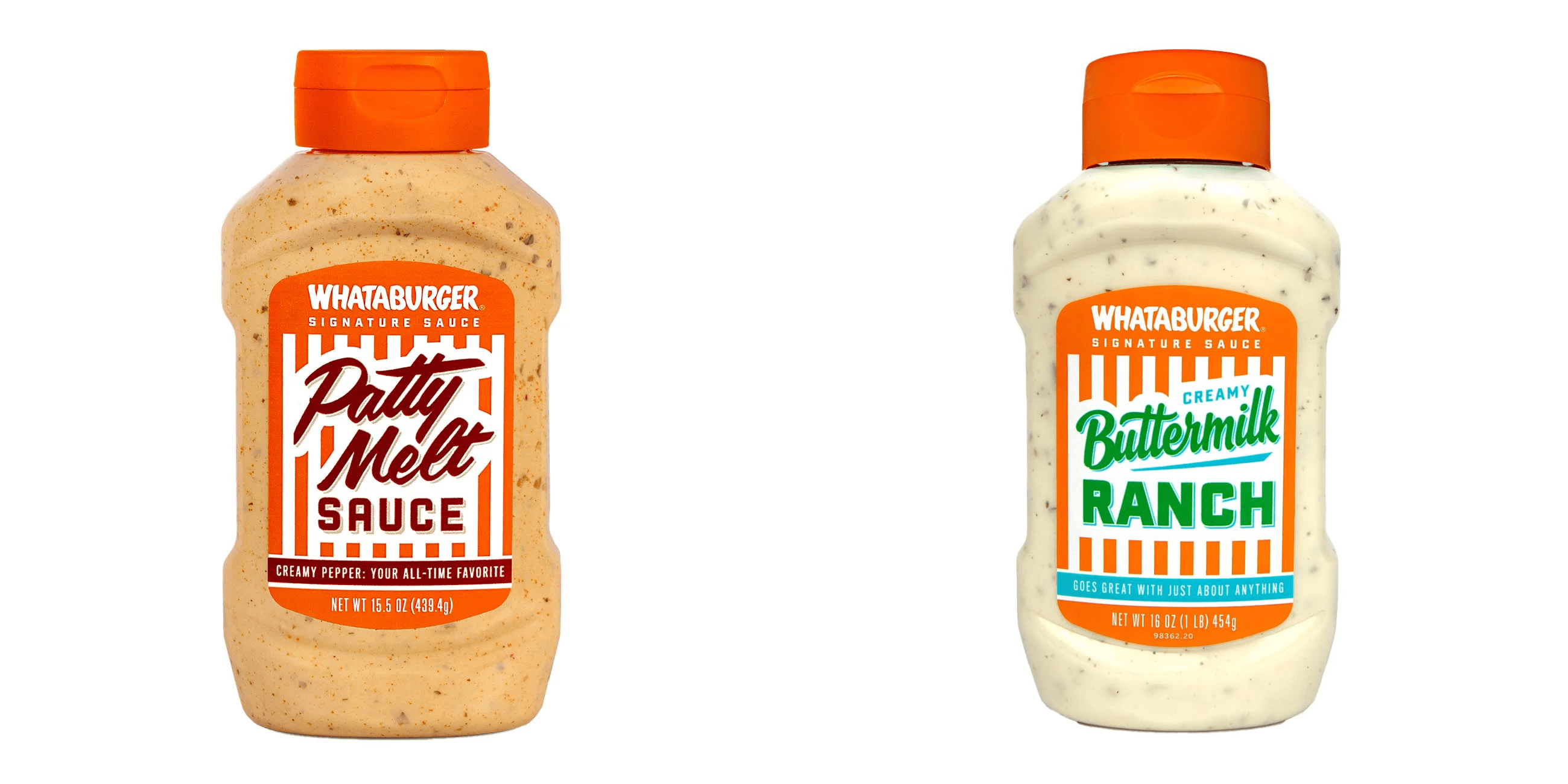 Whataburger Patty Melt Sauce, 15.5 oz Whataburger Creamy Buttermilk ...