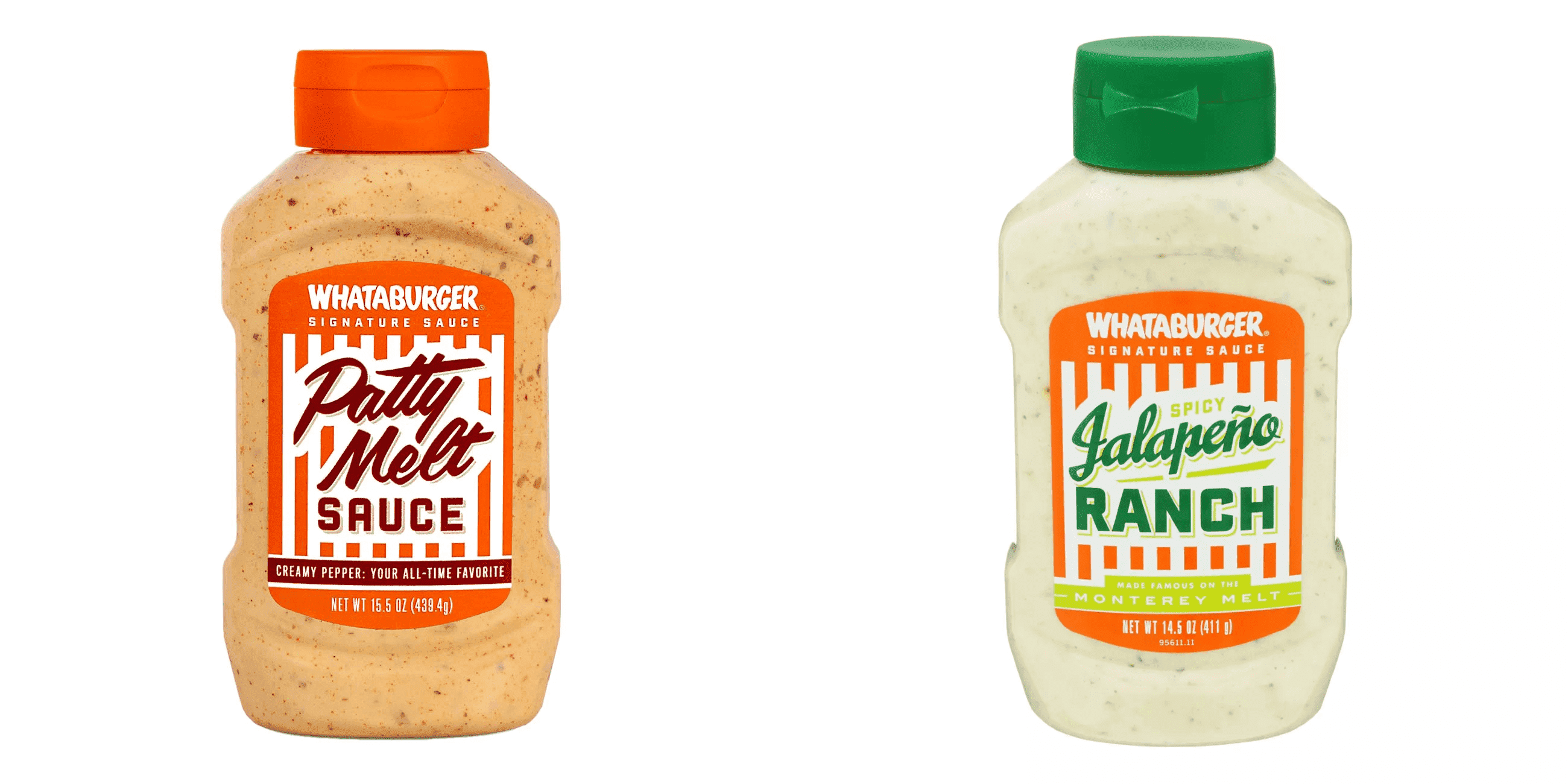 Whataburger Patty Melt Sauce, 15.5 oz Whataburger Spicy Jalapeno Ranch ...