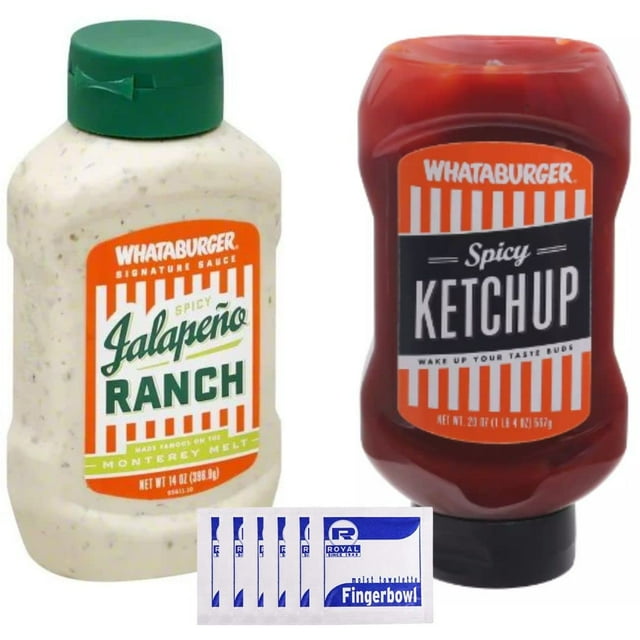 Whataburger Signature Sauce 2-PACK Bundle, One (1) 14 fl oz Whataburger ...
