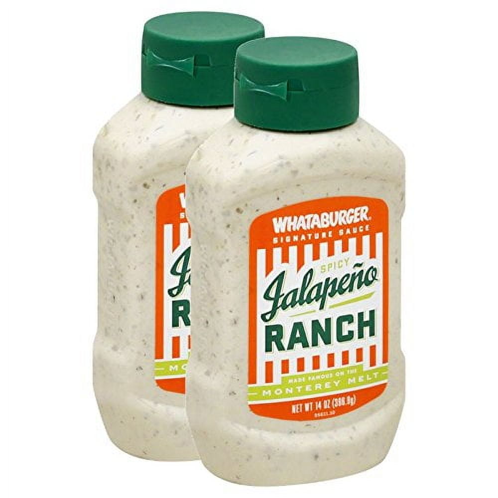 Whataburger Spicy Jalapeno Ranch - 14oz Bottle - Walmart.com
