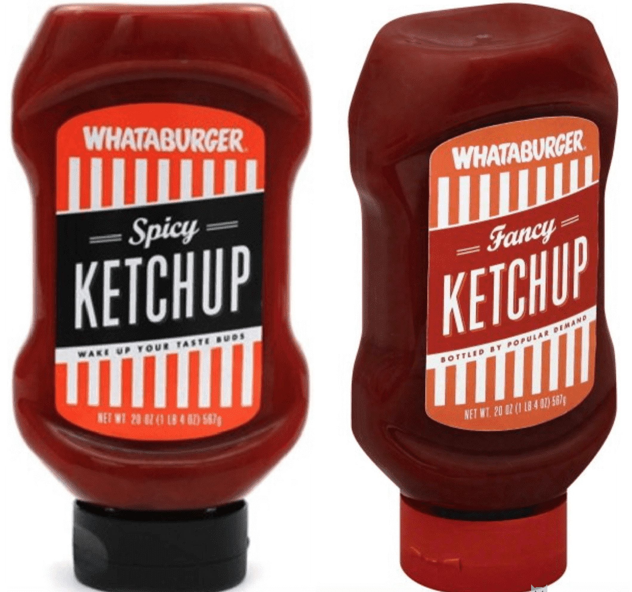 Whataburger Spicy and fancy ketchup 20 oz Squeeze Bottle - Walmart.com