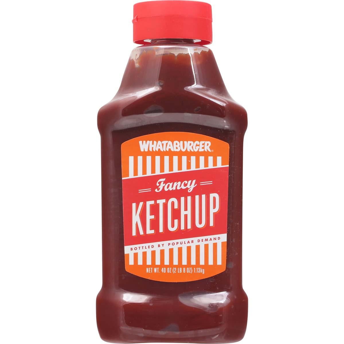 Whataburger Texas Size Fancy Ketchup - 40oz, Texas Style Fancy Ketchup ...