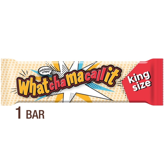 Whatchamacallit Chocolate, Caramel and Peanut Flavored Crisps King Size ...
