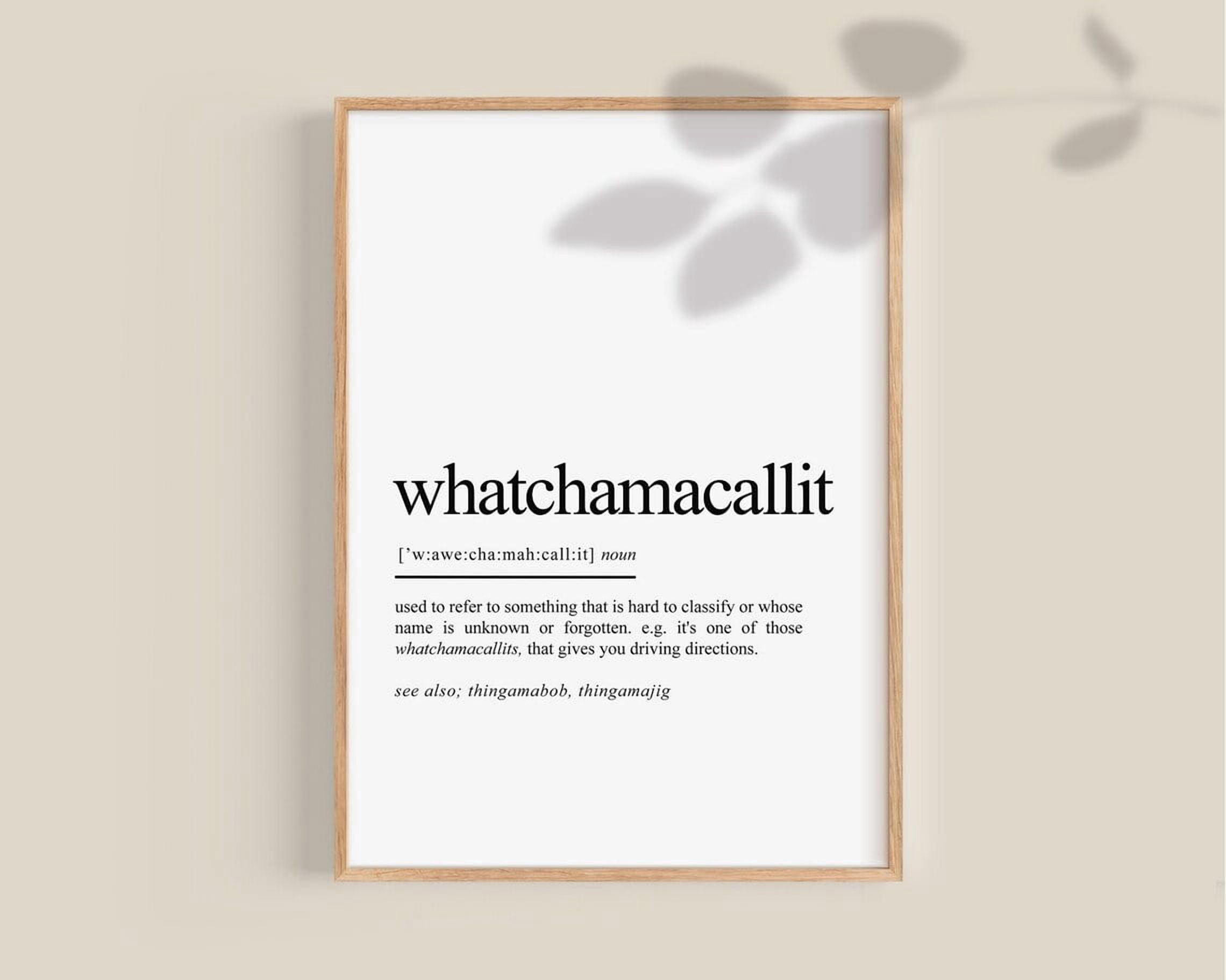 Whatchamacallit, Irish, Ireland, Ireland Poster, Irish Wall Art, Women ...
