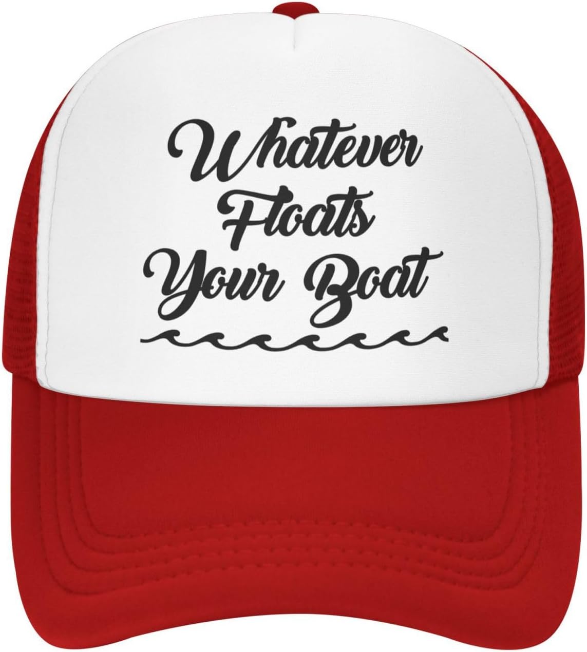 Whatever Floats-Your Boat Mesh Baseball Cap Dad Women Men Trucker Hat ...