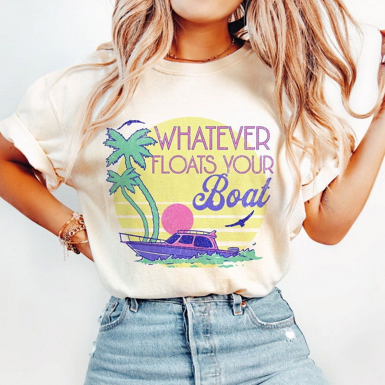 Whatever Floats Your Boat Shirt, Boatin' n Floatin' Shirt, Outdoors ...