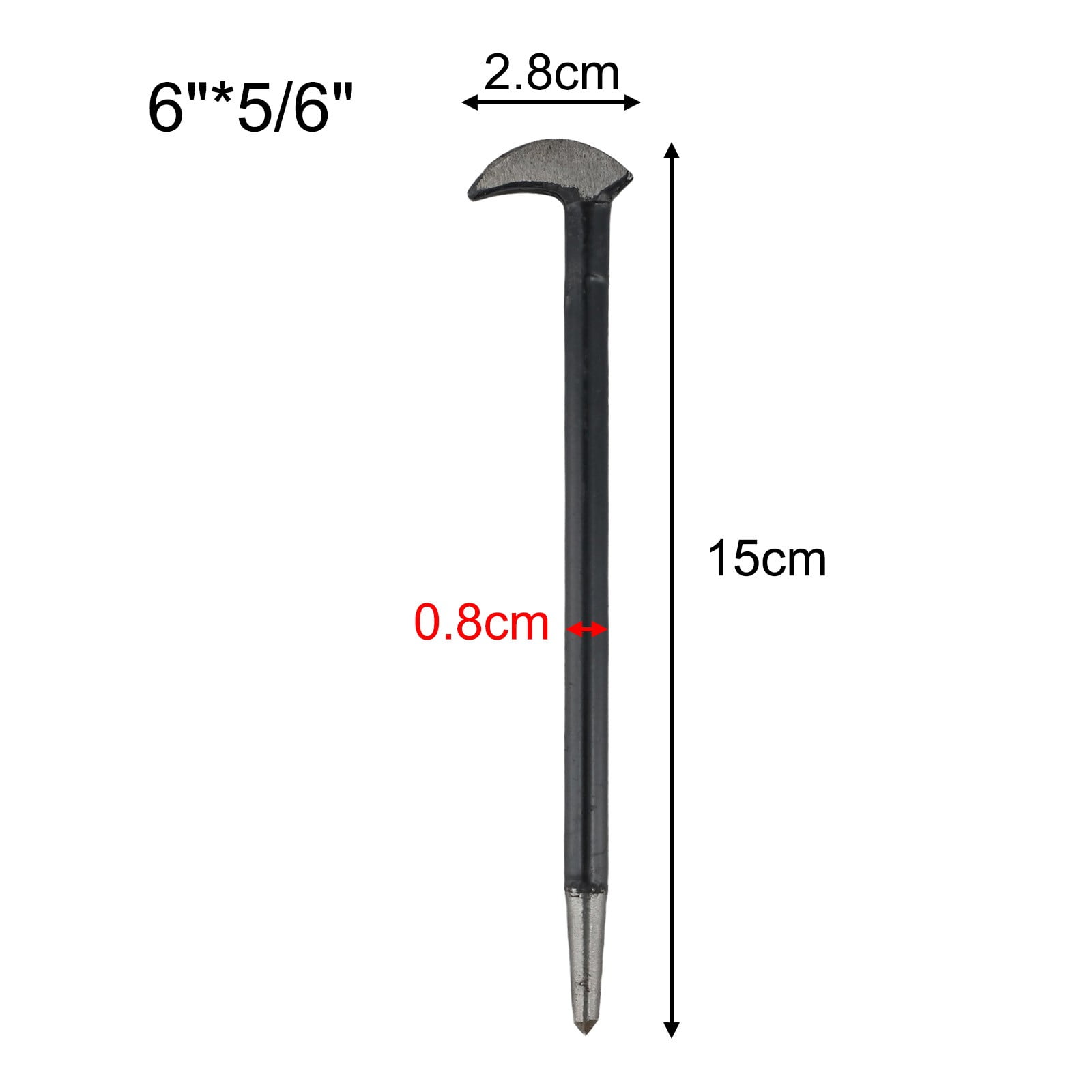 Whatever You Like 1 Pcs 6/12 inch Double-Ended Nail Puller Electric ...