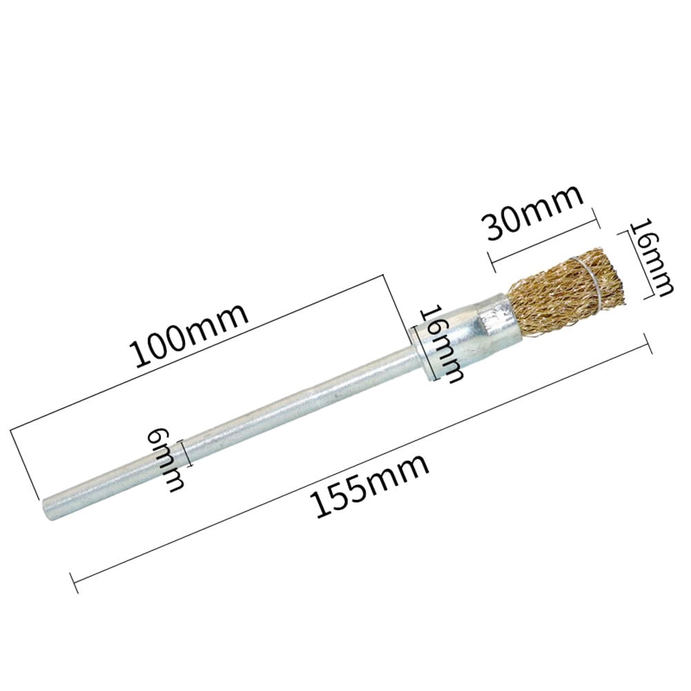 Whatever You Like 1 Pcs Pencil Brushes 6mm Shank Stainless Steel ...