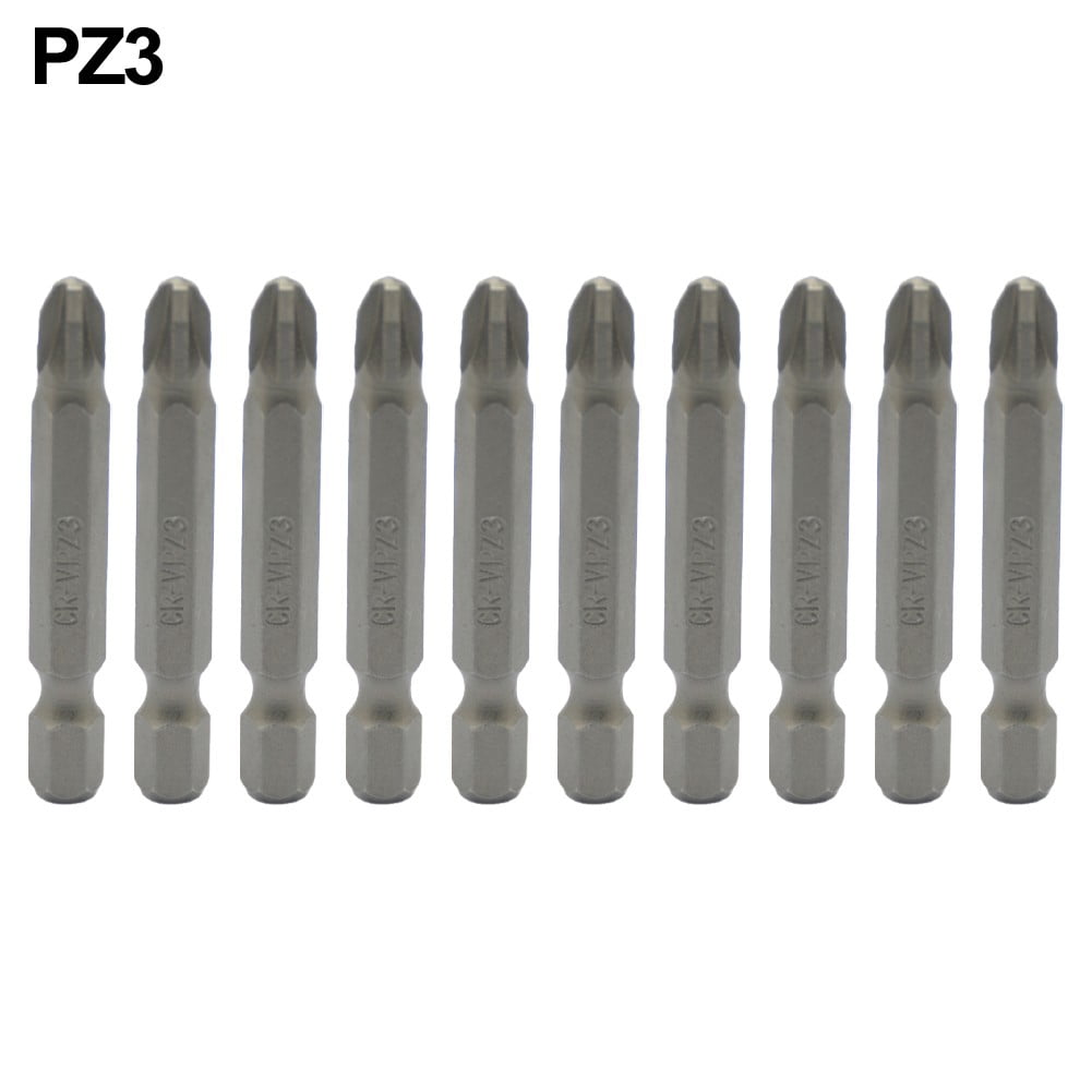 Whatever You Like 10 Pcs Cross Screwdriver Bit Set /4Inch Hex Shank ...