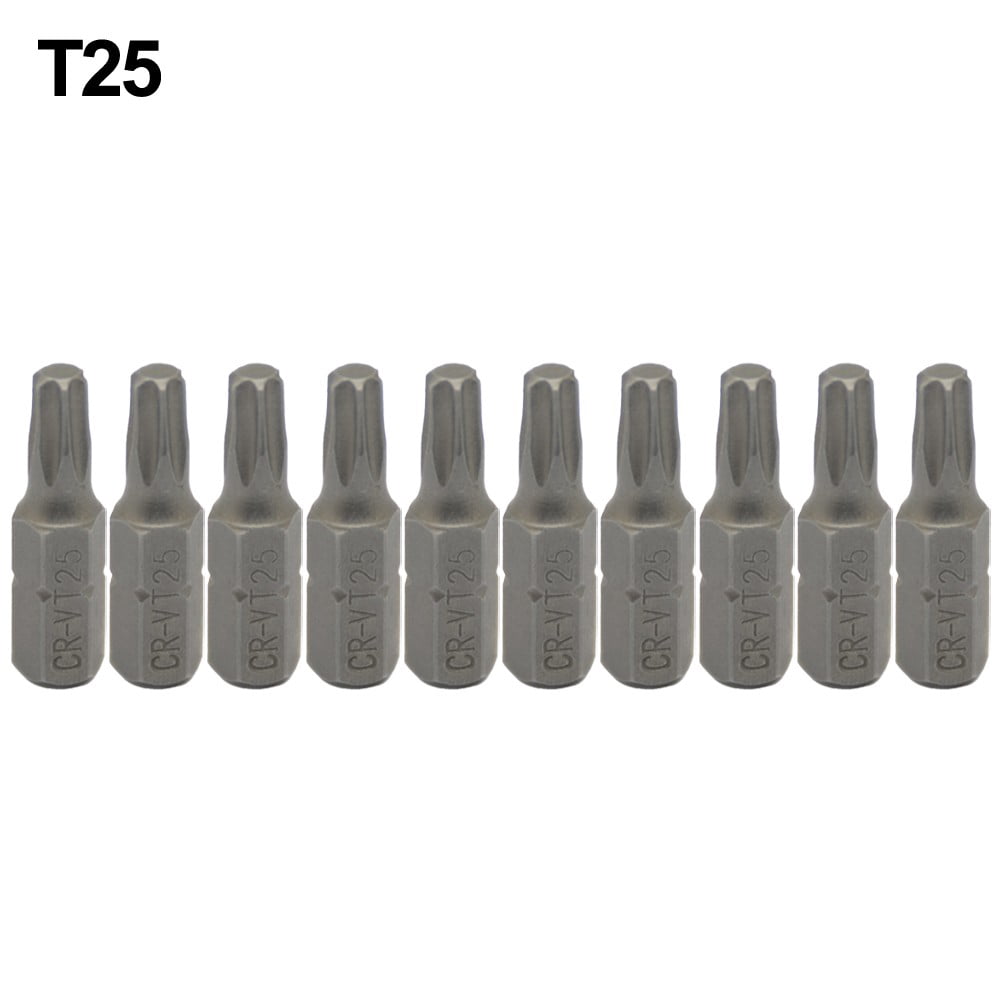 Whatever You Like 10 Piece for Torx Screwdriver Bit Set 1/4in Hex Shank ...