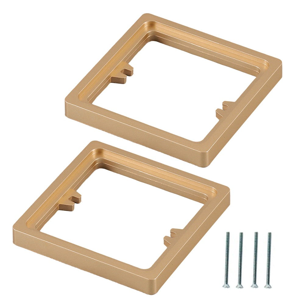 Whatever You Like-2-Pack Square Electrical Outlet Spacer, 10MM Single ...