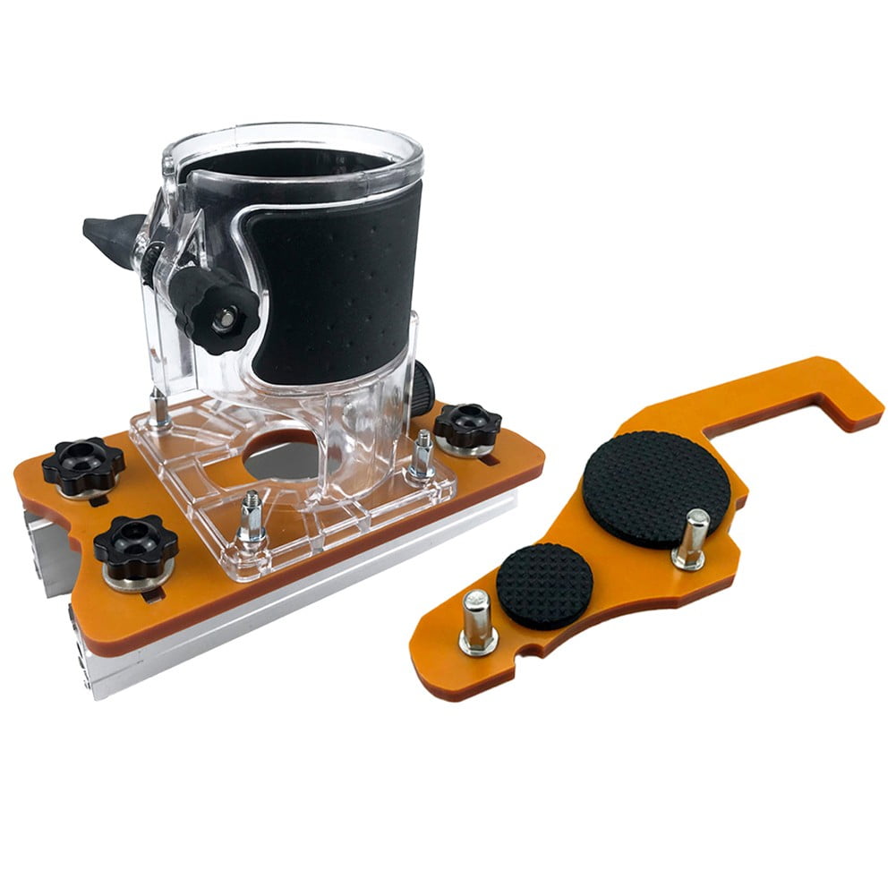 Whatever You Like 2 in 1 Wood Router Base Slotting Bracket Fastening ...