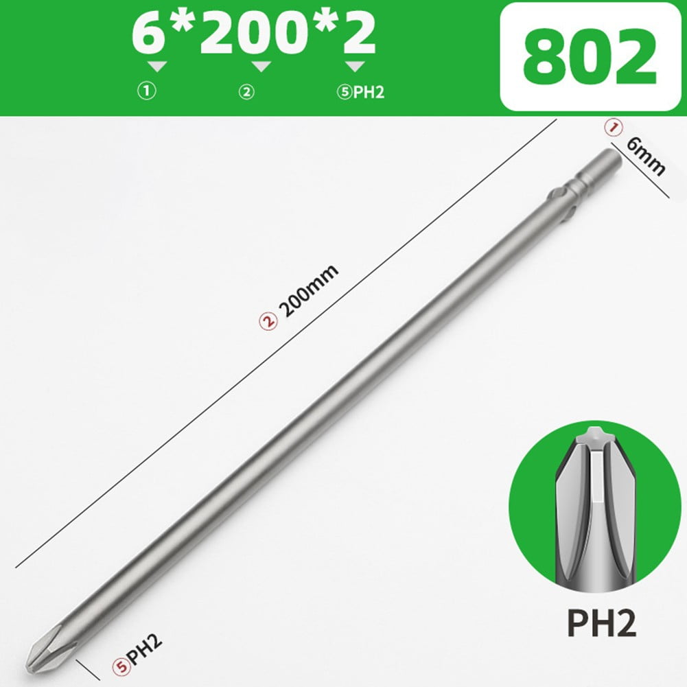 Whatever You Like 60-200mm PH0 PH1 PH2 802 Electric Cross Screwdriver ...