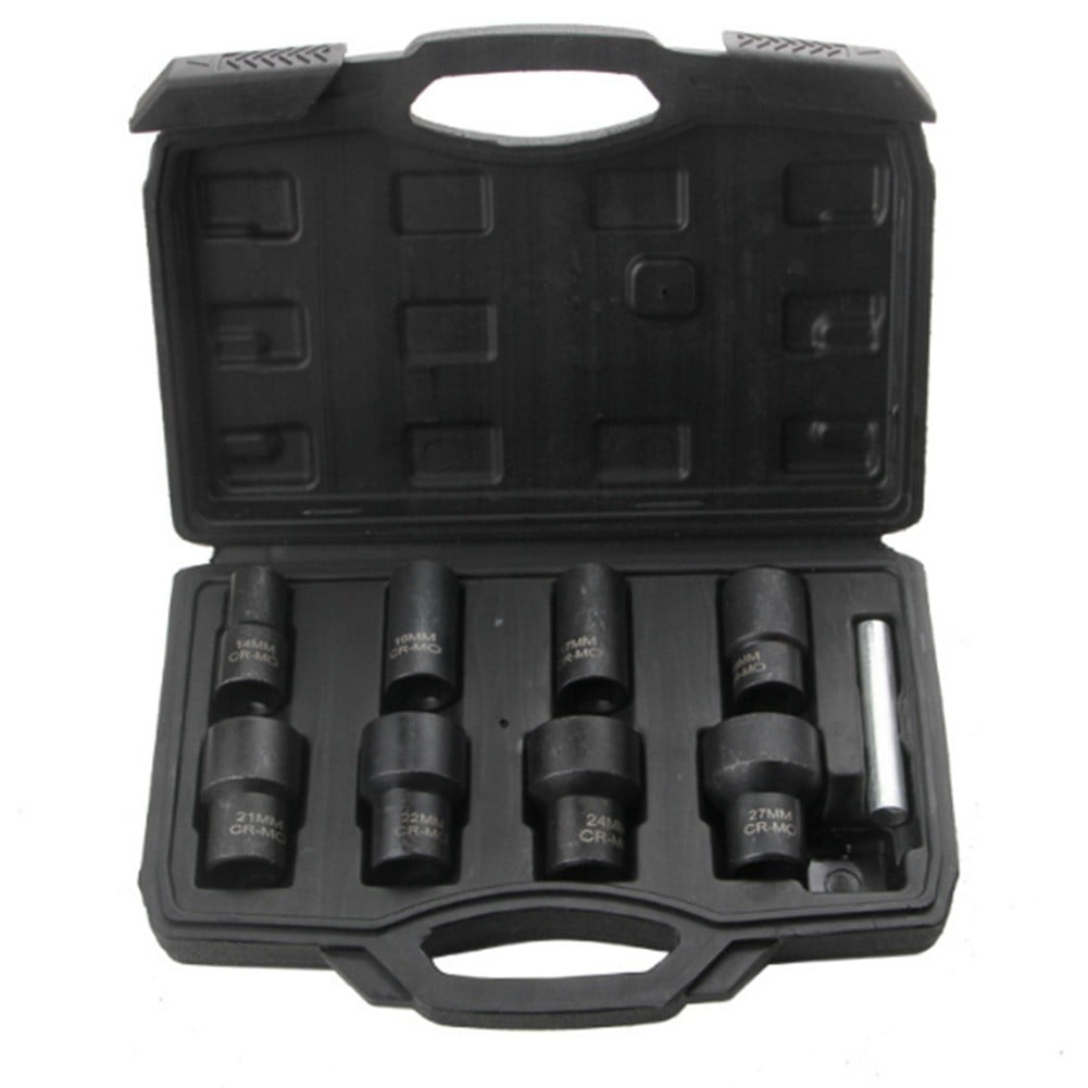 Whatever You Like 9 Pcs Nut Extractor Set Counter Tooth Socket Tool for ...
