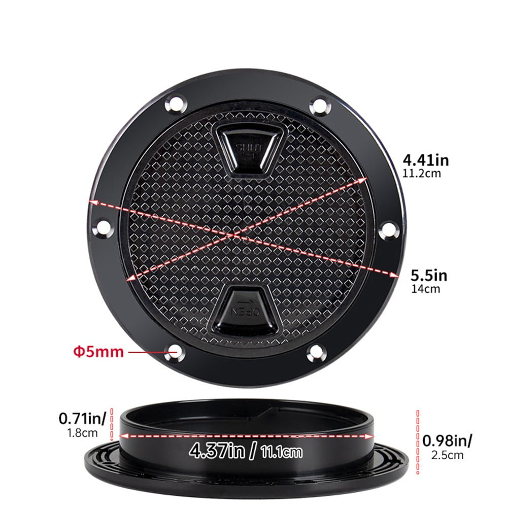 Whatever You Like-ABS Round Deck Inspection Hatch Cover for Yachts, 4/6 ...