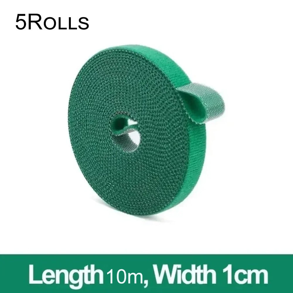 Whatever You Like-Adjustable Plant Ties 5-Pack, Reusable Nylon Support ...