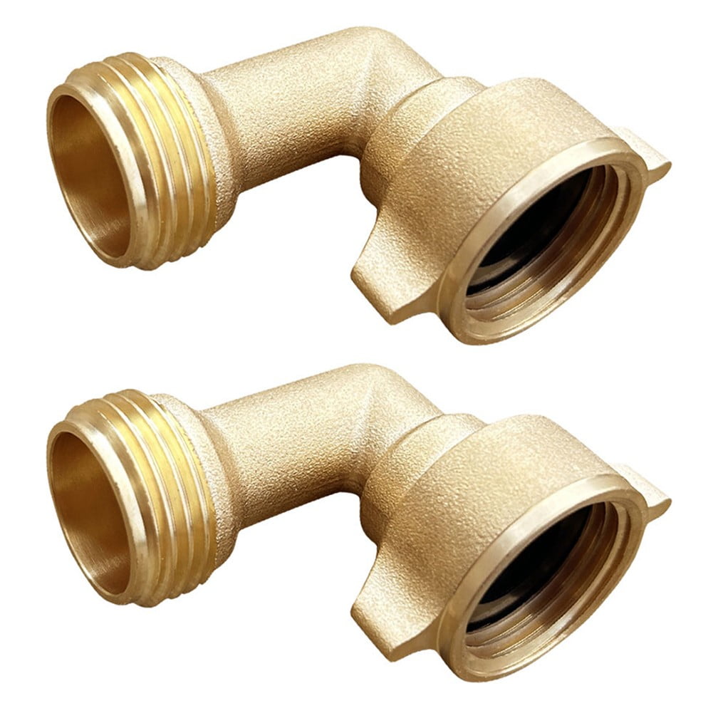 Whatever You Like-All Copper 90 Degree Elbow Connectors, 3/4 Inch Brass Water Pipe Fittings, 2 ...