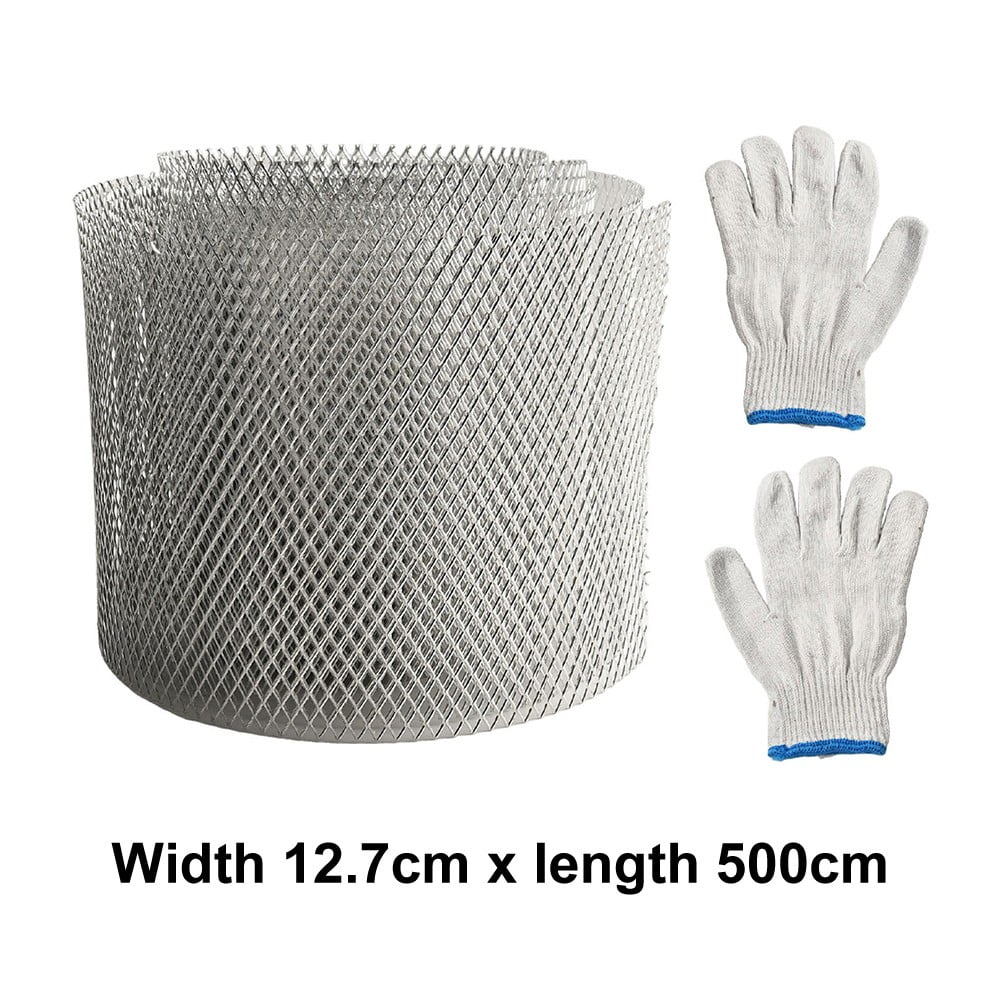 Whatever You Like-Aluminum Gutter Guard 5m Roll - Leaf Protection Net ...