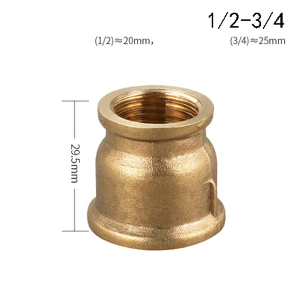 Whatever You Like Brass hexagon direct internal thread connector 1/8" 1 ...