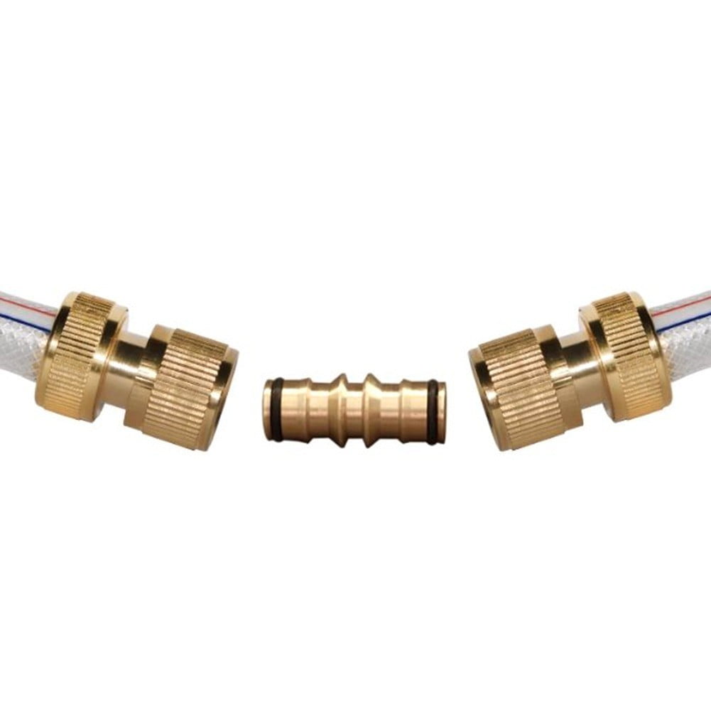 Whatever You Like-Copper Hose Connector Set - 3 Piece Garden Hose ...