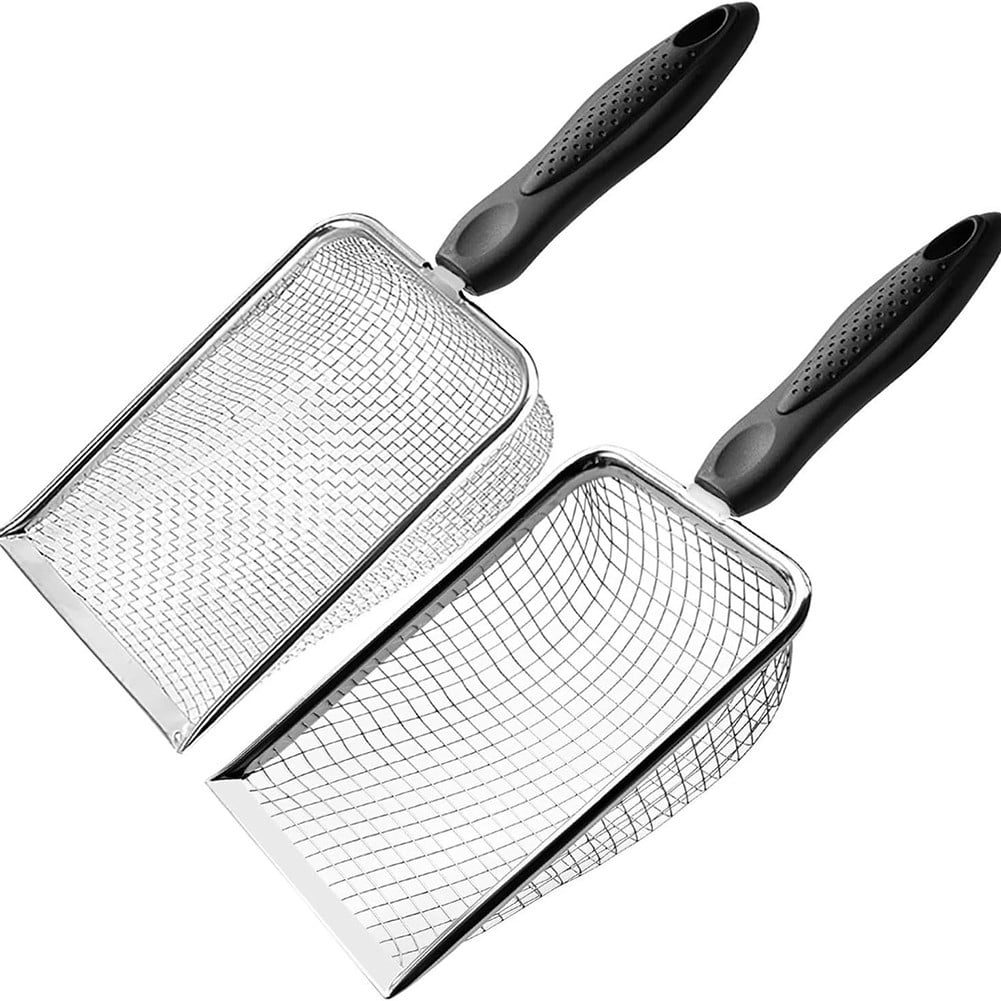 Whatever You Like-Garden Soil Sifter with Handle, Stainless Steel ...