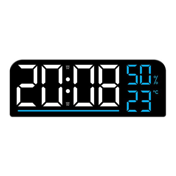 Whatever You Like-LED temperature and humidity display 2 alarms ...