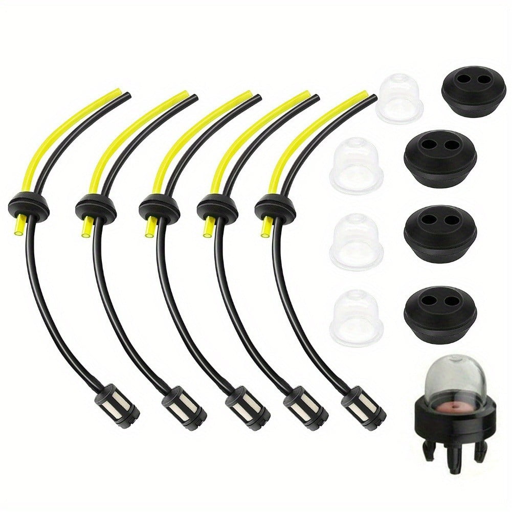 Whatever You Like-Lawn Mower Fuel Filter Kit - 9pcs Petrol Hose Seal ...