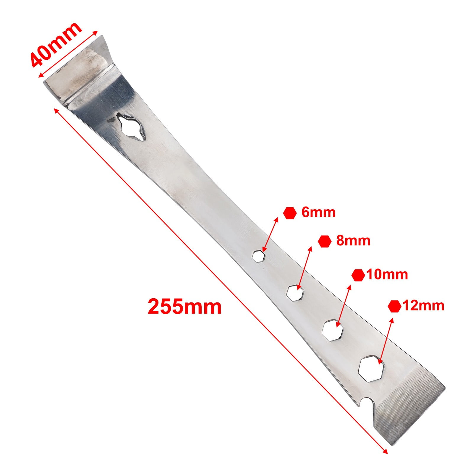 Whatever You Like Multi Purpose Crowbars Manual Pry Bar Scraper for ...