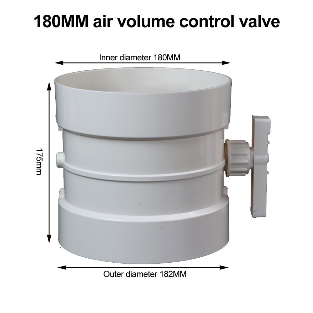 Whatever You Like-PVC Air Volume Control Valve Manual Duct Airflow ...