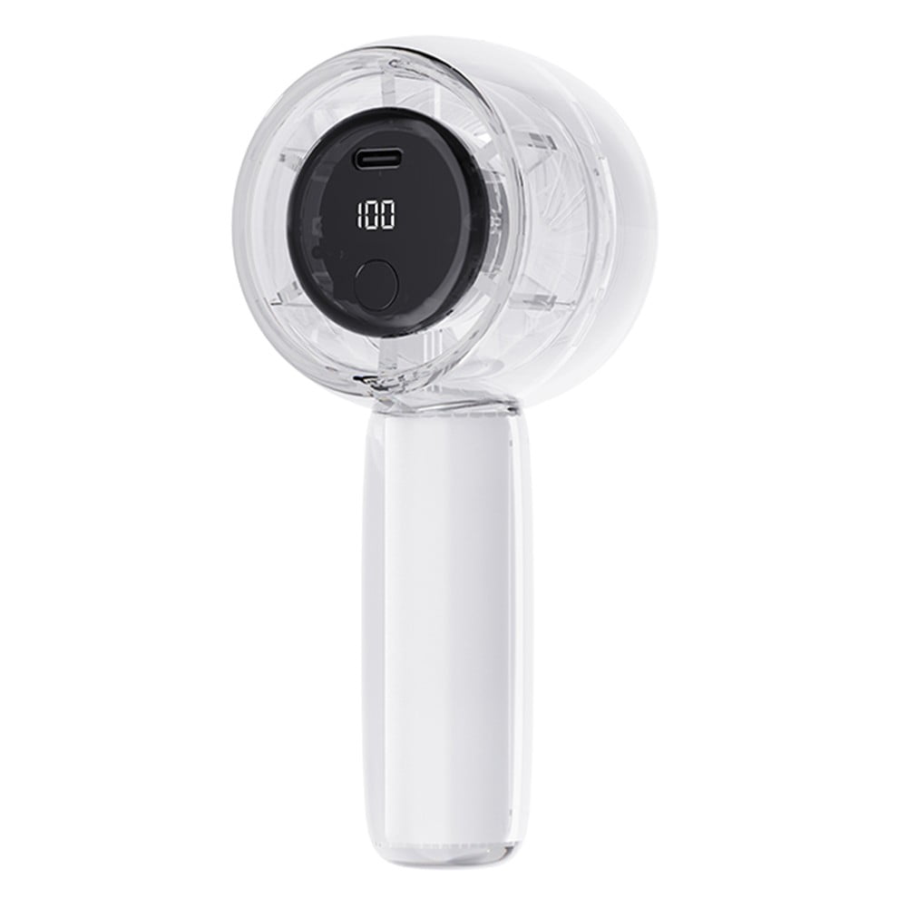 Whatever You Like-Portable Handheld Turbo Fan with LED Display, 100 ...
